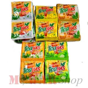 Jual Teajus Sachet Rasa Gula Batu Lemon Apel Melati Madu isi 10 Sachet ...