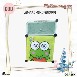 Jual SHENAR LEMARI MULTIFUNGSI/LEMARI PLASTIK PAKAIAN KEROPPI LP 1X2 ...