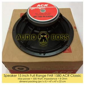 Jual Speaker 15 Inch Full Range FAR 1580 ACR Classic - 15 ACR Full ...