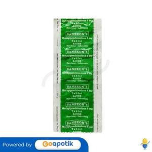Jual SANEXON 8 MG STRIP 10 TABLET - Kota Surabaya - Apotek Sumber Sehat ...