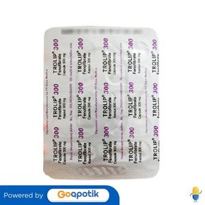 Jual TROLIP 300 MG STRIP 10 KAPSUL - Kota Medan - Apotek Gamma Medan ...