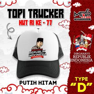 Jual TOPI HUT RI D AGUSTUSAN TOPI TRUCKER HARI KEMERDEKAAN MDPRINTSTORE ...