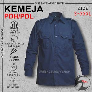 Jual KEMEJA SERAGAM PDL NET TV kemeja lapangan tactical pdl pdh lengan ...