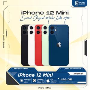 Jual iPhone 12 Mini 64 GB Second Original Fullset Hp Bekas Bergaransi ...