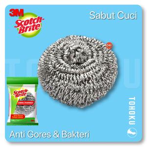Jual 3M Scotch Brite Sabut Cuci ID-SS / Panci Wajan Stainless / Anti ...