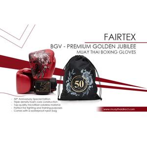 Promo Fairtex Muaythai Boxing Gloves BGV Premium Golden Jubilee - 12 ...