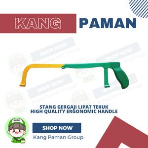 Jual Gagang gergaji besi karet besi tekuk stang gergaji 8-12 inch ...