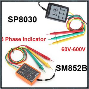 Jual Phase Indicator SP8030 SM852B Digital Three 3 Phase Tester - Kab ...