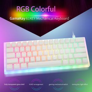 Jual Womier 61 Key Custom Mechanical Keyboard Kit 60% 61 Pcb - Kota ...