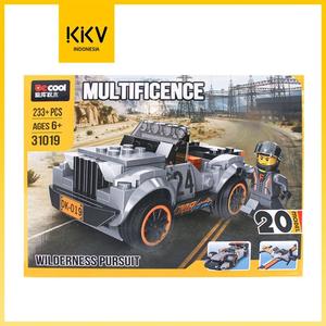 Promo KKV - Mainan Balok Susun Mobil 20 Model DECOOL Wilderness Chase 31019 - Kab. Bekasi ...