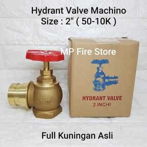 Jual Kran Hidran Hydrant Valve Pemadam Zeki 2 In 10K Full Kuningan ...