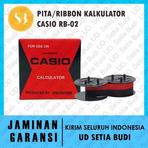 Jual Pita RB-02 RB 02 Kalkulator Casio Tinta Ribbon calculator - Kota ...