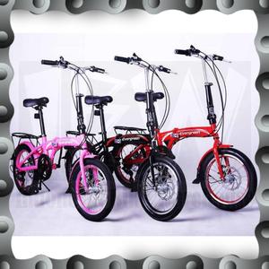 Jual IBW - Sepeda Lipat EVERGREEN Ukuran 16 20 DB BARU! - 16-Merah ...