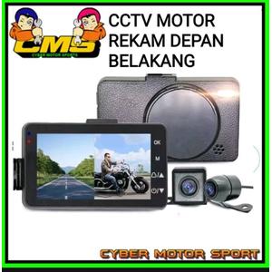 Jual Kamera Motor Rekam Depan Belakang Waterproof. Dashcam Sepeda Motor ...