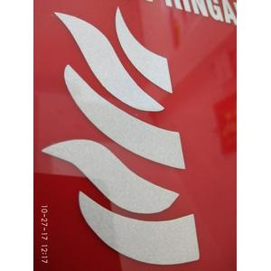 Jual Rambu Segitiga Alat Pemadam Api Apar Acrylic 2Mm Sticker 3M ...