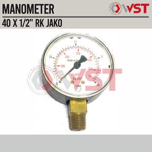 Jual Manometer Pressure Gauge 40 Bar Made In Germany / tekanan ...