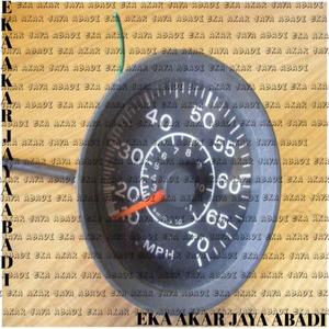 Jual OMC Outboard Boat Gauge 4" Speedometer 0-70 MPH Black Face Meter ...