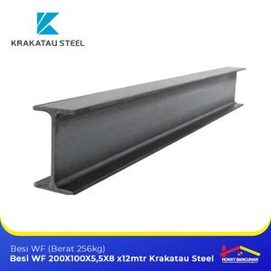 Jual Besi WF 200X100X5,5X8 x12mtr - Berat 256kg Krakatau Steel - Kota ...