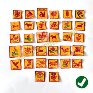 Jual Bordir Tanda Regu Pramuka Murah - Bordir Regu Nama Bunga - Cempaka ...