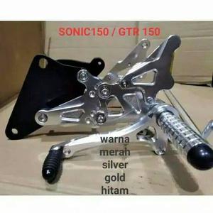 Jual AKSESORIS MOTOR UNDERBONE FOOT STEP SONIC 150 GTR 150 SUDAH PLUS ...