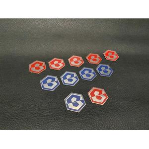 Jual AKSESORIS MOTOR LOGO EMBLEM BAJAJ STANG BAJAJ VESPA STAINLESS BIRU ...