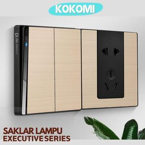 Jual Kokomi Saklar Lampu Dinding EXECUTIVE BEIGE Series Wall Socket ...