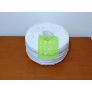 Jual TALI RAFIA PUTIH 5 KG TALI PLASTIK RAFIA PUTIH 5KG TALI LOSAN ...