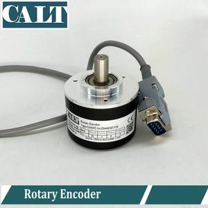 Jual CALT 2500 pulse optic linear encoder 10mm solid shaft rotary ...