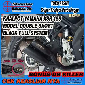 Jual Knalpot racing sniper Yamaha XSR 155 model Double Short ...