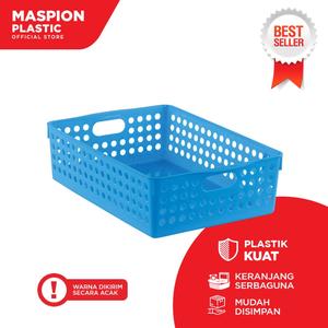 Jual MASPION KERANJANG PLASTIK STOCK BASKET TEMPAT FILE BERKAS KERTAS ...