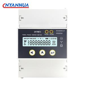 Jual AC 3 Phase Rail Smart Energy Meter Reading With RS485/MODBUS - Kab ...