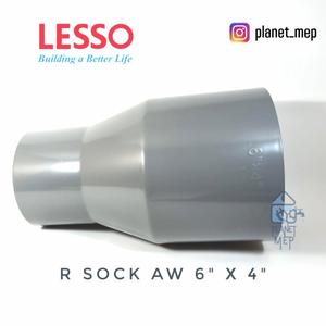 Jual LESSO REDUCER AW 6" x 4" PVC / VLOK SOCK - Kota Denpasar ...
