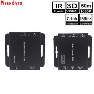 Jual 1080P HDMI Extender Transmitter Receiver over Cat 5e/6 IR EDID ...