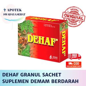 Jual DEHAF BOX Sachet Granul - Suplemen Demam Berdarah DBD - SACHET ...