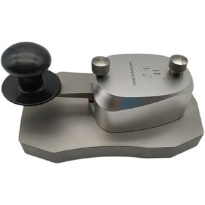 Jual HEC Hand Manual Telegraph Key CW Key Stainless Steel Morse Key Ham ...