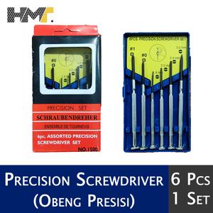 Promo Precision Screwdriver Set 6pcs / Obeng Presisi Set 6 pcs ...