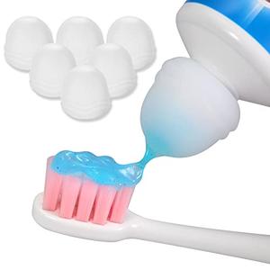 Jual 6 Pack Toothpaste Caps,Self Closing Toothpaste Caps(White ...