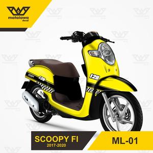 Jual Decal scoopy full body Full Blok Decal Scopy Dekal New Fi 1-720 ML ...