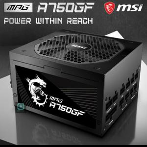 Jual MSI PSU MPG A750GF 750 watt 80plus gold Supports NVIDIA VGA RTX ...
