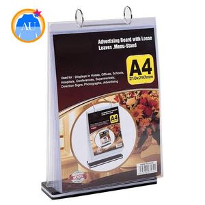 Jual Stand Holder Menu Label Ukuran A4 Model Flip Dapat Dilepas - Kota ...