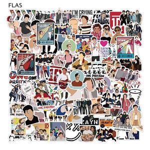 Jual fl 100PCS One Direction Stickers Music Singer Band Waterproof ...