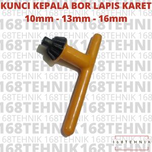 Jual KUNCI KEPALA BOR 16MM LAPIS KARET / KEY CHUCK DRILL 16 MM / KEY ...