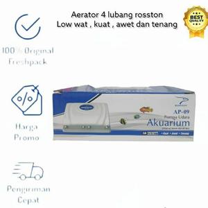 Jual POMPA UDARA AIRPUMP AERATOR MARVIN / ROSSTON AP 09 4 LUBANG OUTPUT - Jakarta Utara ...