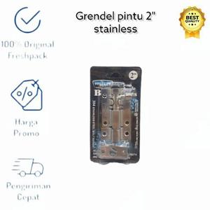 Jual GRENDEL SLOT PINTU / JENDELA STAINLESS 2" ARNETTA - Jakarta Utara ...