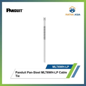 Jual Kabel Tis Panduit Pan-Steel MLT6WH-LP Cable Tie isi 50 pcs ...