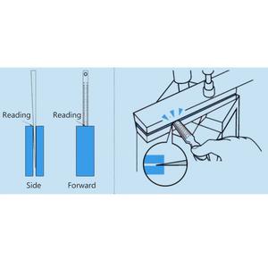 Jual 0.4-6MM Wedge Feeler Gauge Crack Flatness Layout Insert Wedge ...