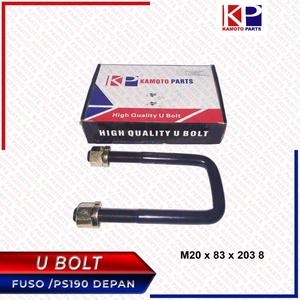 Jual U BOLT BOHEL BAUT U FUSO /PS190 DEPAN 8 INCH M20X83X203 H28 - Kota ...