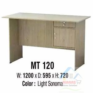 Jual meja kantor matkens MT120 - Sudah terpasang - Kota Palembang - MRS ...