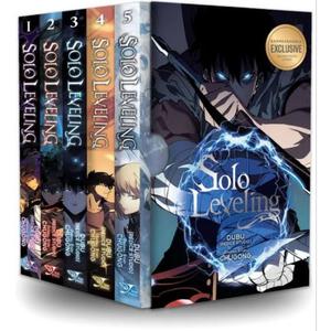 Jual Manhwa Solo Leveling vol 1-5 by Chugong Yenpress English Box set ...