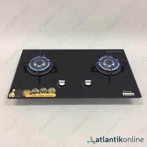 Jual Kompor tanam built in gas hob 2 tungku RINNAI RB-712N GB RB712NGB - Kota Tangerang ...